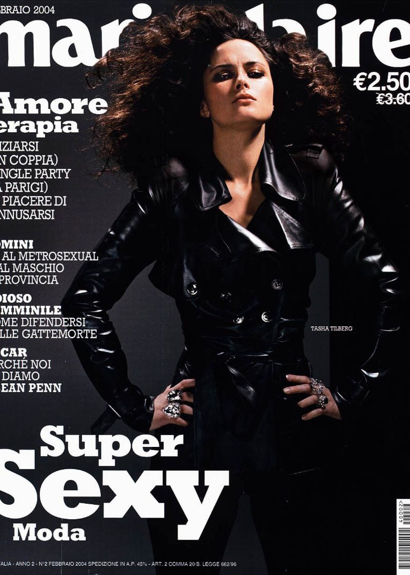 Marie Claire Italy February 2004 Cover (Marie Claire Italia)