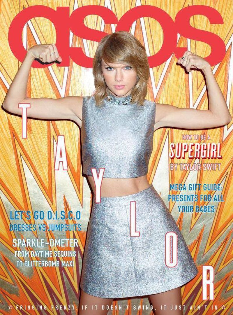 ASOS Magazine January 2015 Cover (ASOS)