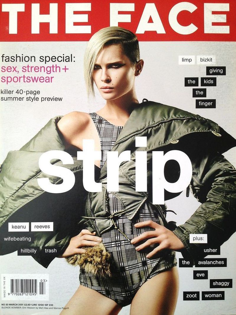 The Face Magazine March 2001 Cover (Various Covers)