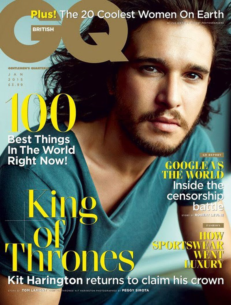 GQ UK January 2015 Cover (Various Covers)