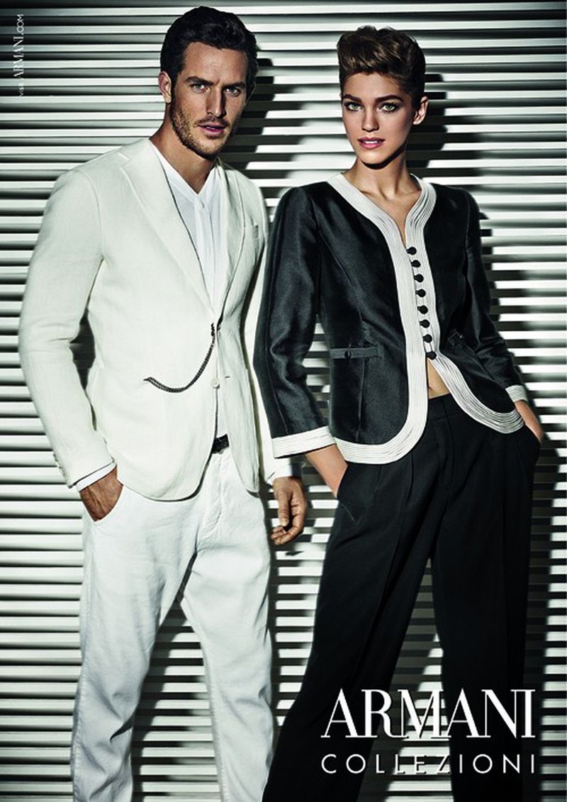 Armani Collezioni Spring/Summer 2014 Campaign (Giorgio Armani)