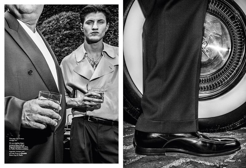 Mob rules by Bruce Gilden (Wallpaper Magazine)