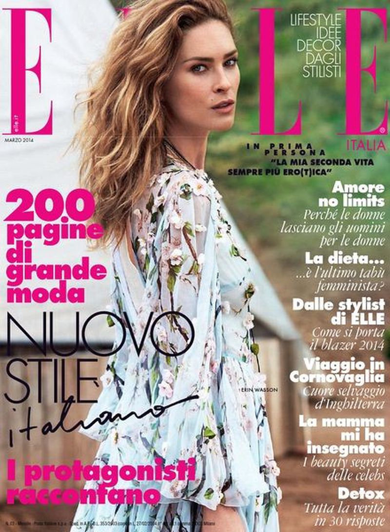 Elle Italia March 2014 Cover (Elle Italia)