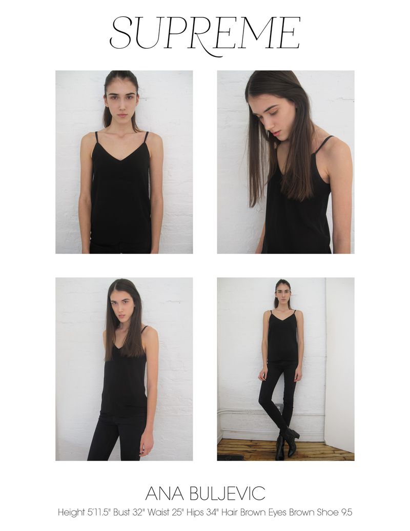 Supreme Models S/S 14 Polaroids/Portraits (Polaroids-Digitals)