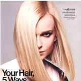 Your Hair, 5 Ways (Glamour Magazine U.S.)