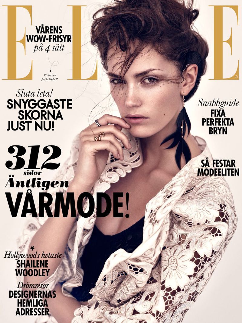 Elle Sweden March 2014 Cover (Elle Sweden)