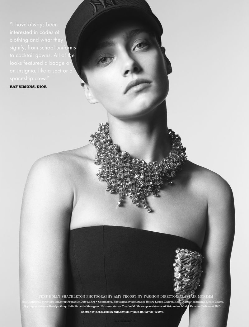 Raf Simons DIOR (i-D Magazine)