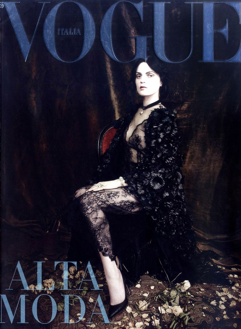 Vogue Italia March 2014 Alta Moda Cover (Vogue Italia)