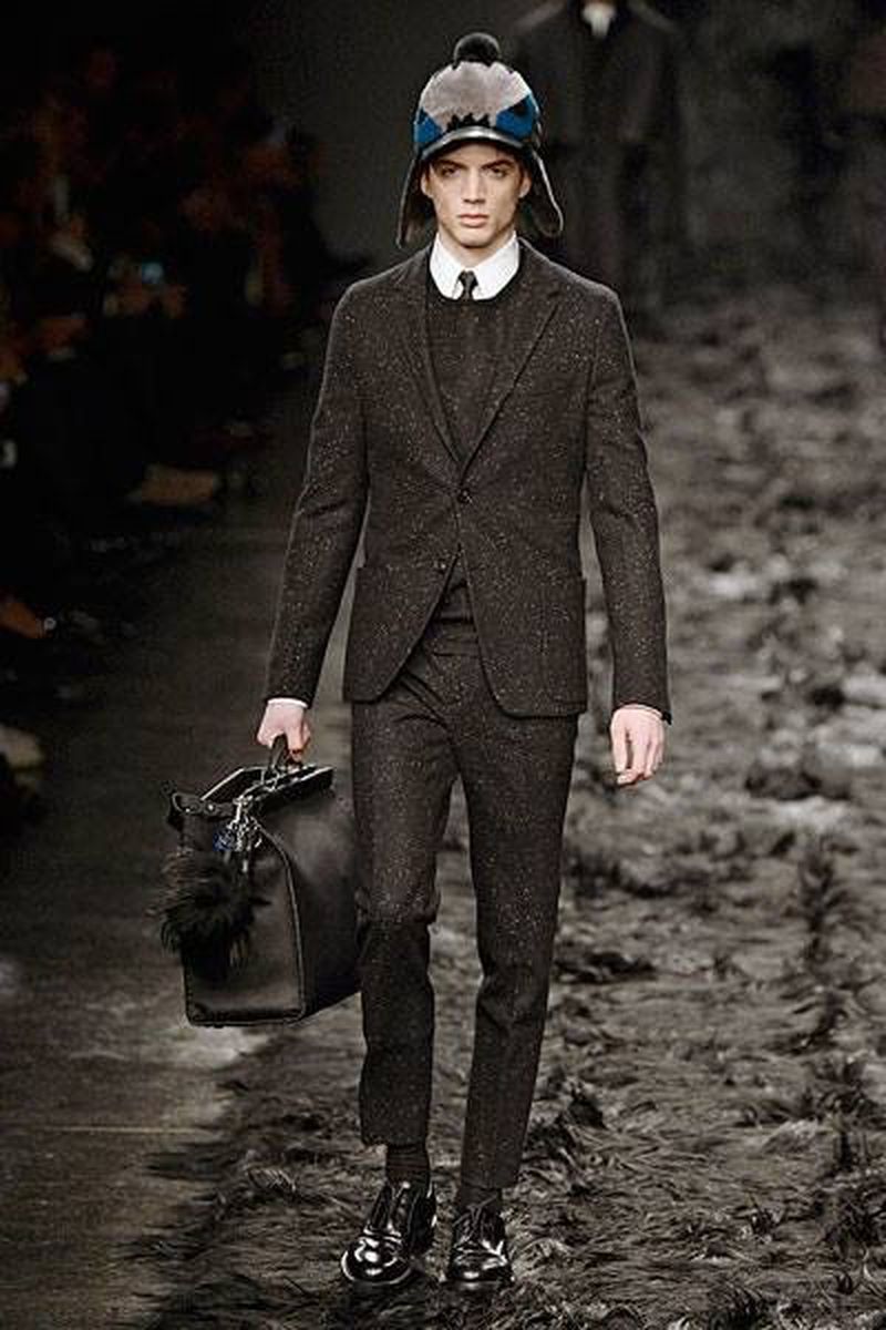 Fendi F/W 14 Men's Show (Fendi)