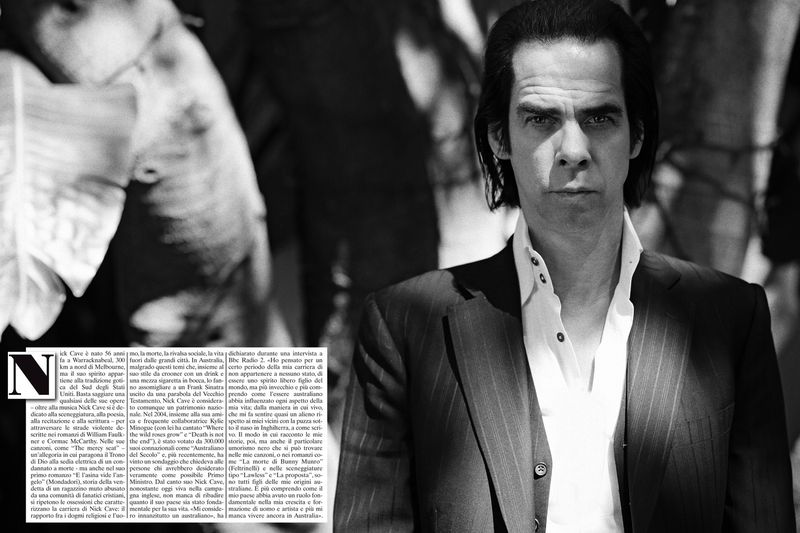 Nick Cave (L'Uomo Vogue)