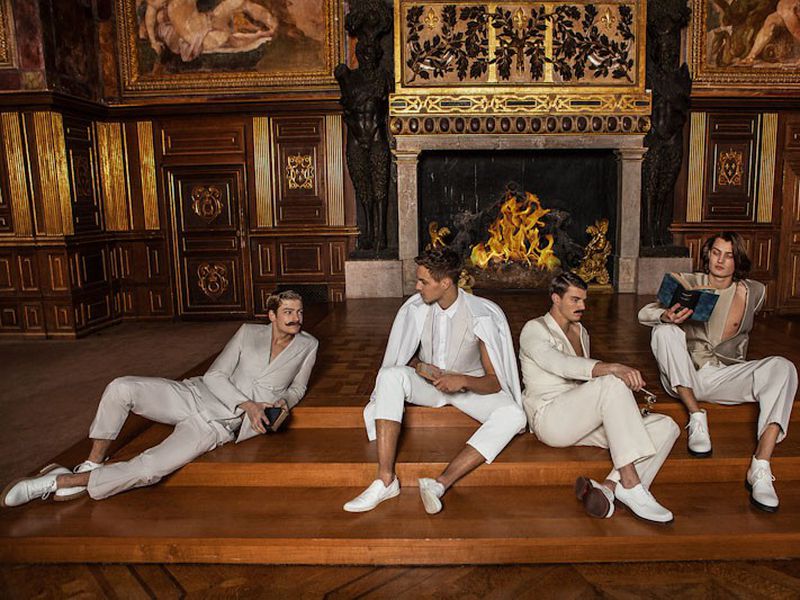 A Royal Affair (also w/ model Adrien Jacques) (L'Officiel Hommes China)