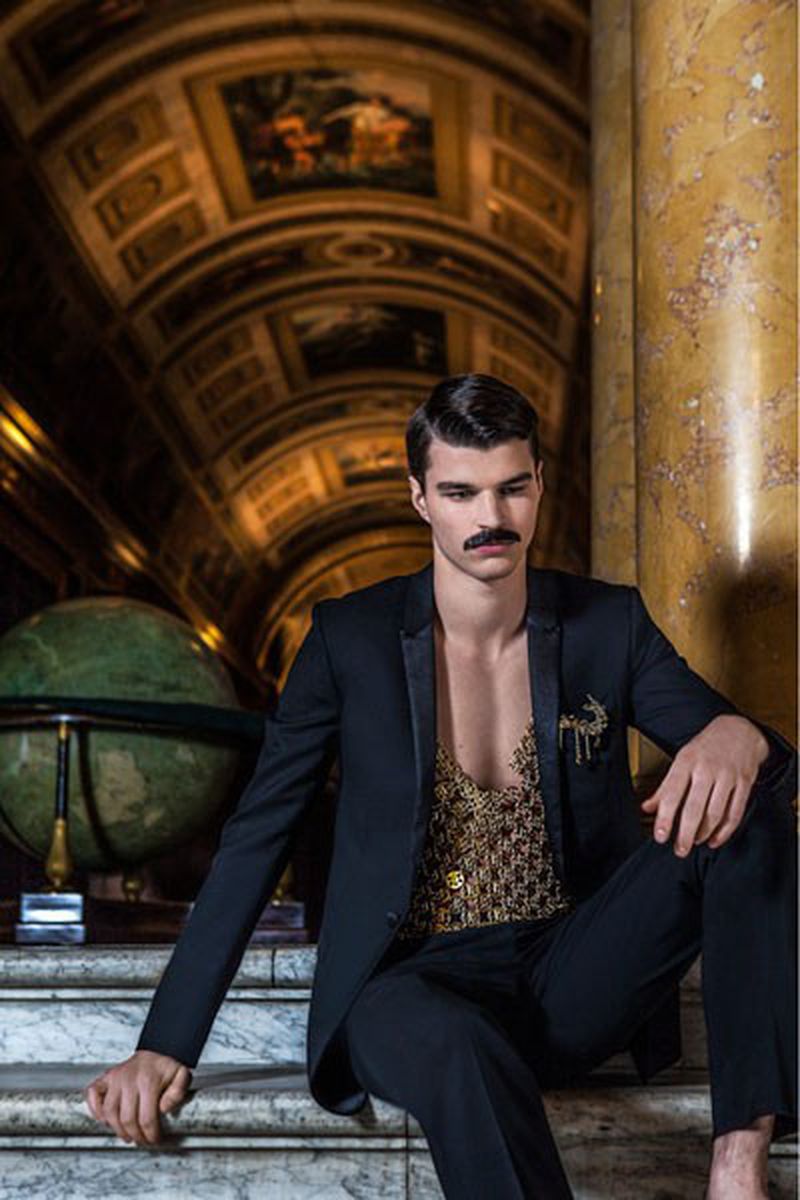 A Royal Affair (also w/ model Adrien Jacques) (L'Officiel Hommes China)