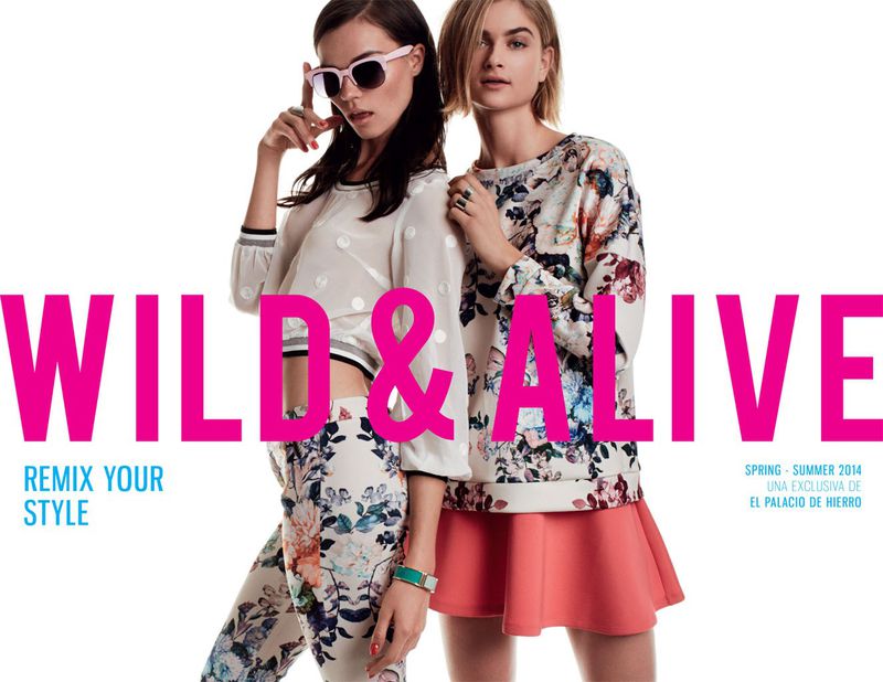 El Palacio de Hierro S/S 14 Wild & Alive Campaign (El Palacio de Hierro)