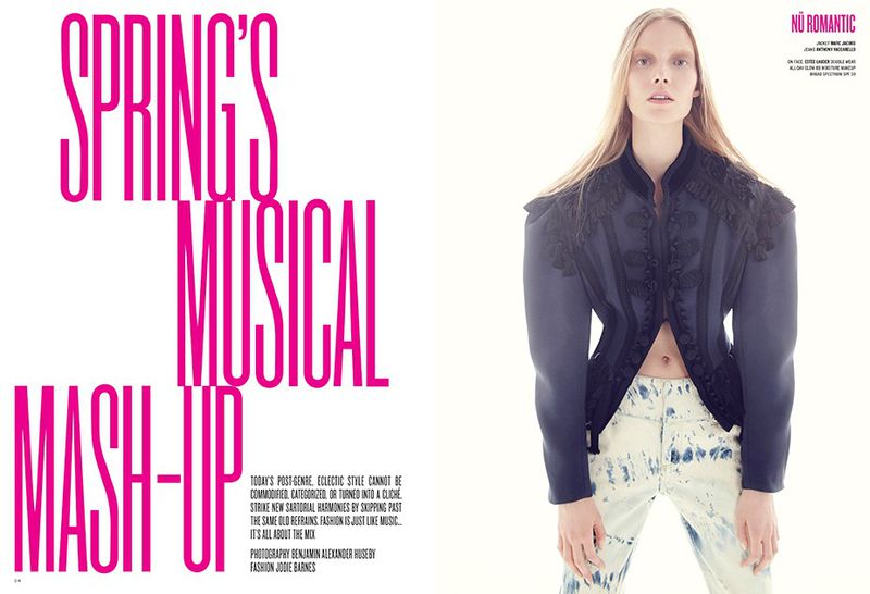 Spring's Musical Mash-Up (V Magazine)