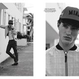 Won't Let the Sun Go Down with model Carter Farley (Hercules Books)