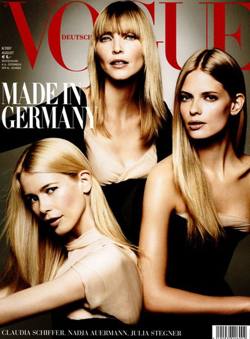 Vogue Germany August 2007 Cover (Vogue Germany)