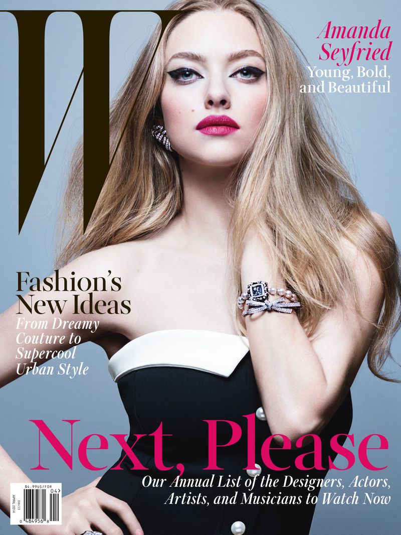 W Magazine April 2014 Cover (W Magazine)