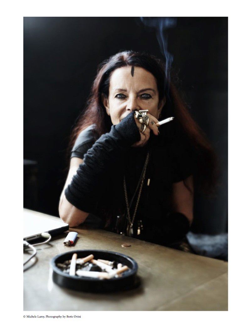 Portrait of Michele Lamy (The GROUND Magazine)