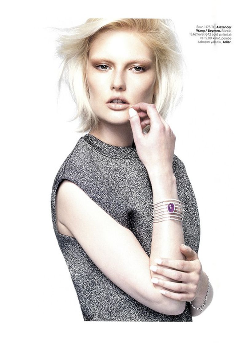Anna Emilia Saari by Burak Isseven (Harper's Bazaar Turkey)