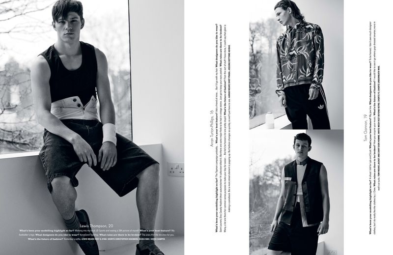 We met, we texted... (i-D Magazine)