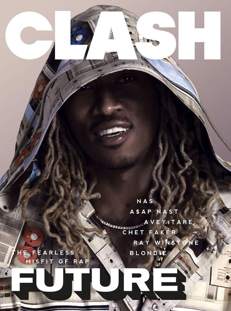 Clash Magazine April 2014 Cover with Future (Clash Magazine)