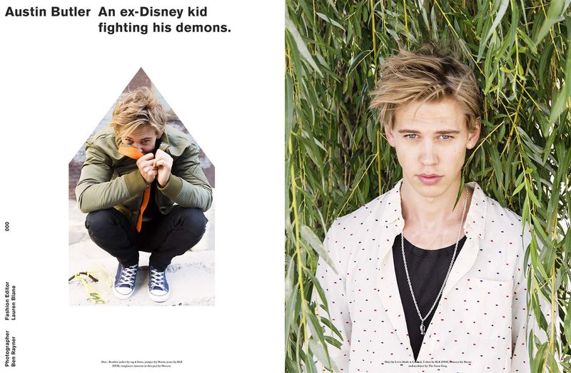 Austin Butler (Wonderland Magazine)