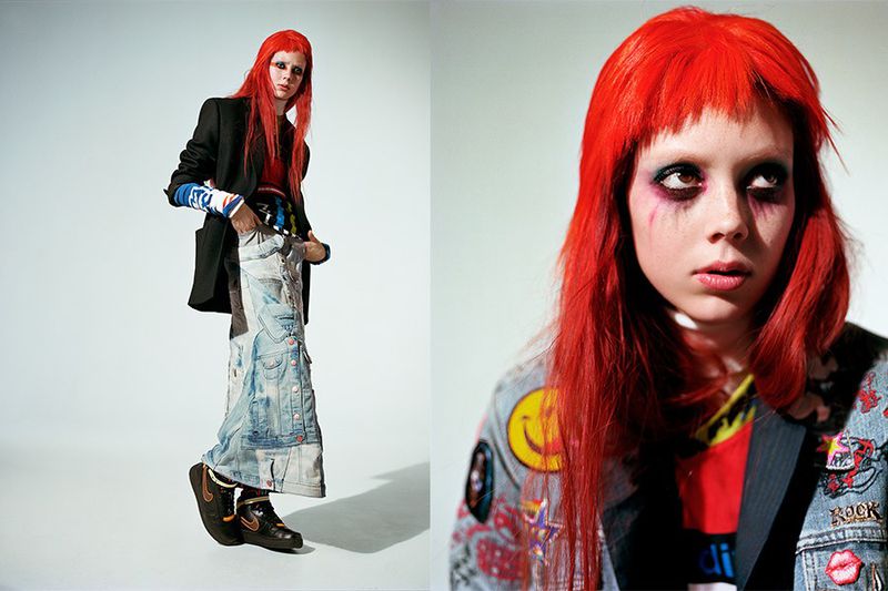 Scarlet starlet Natalie Westling takes to the streets of London (i-D ...