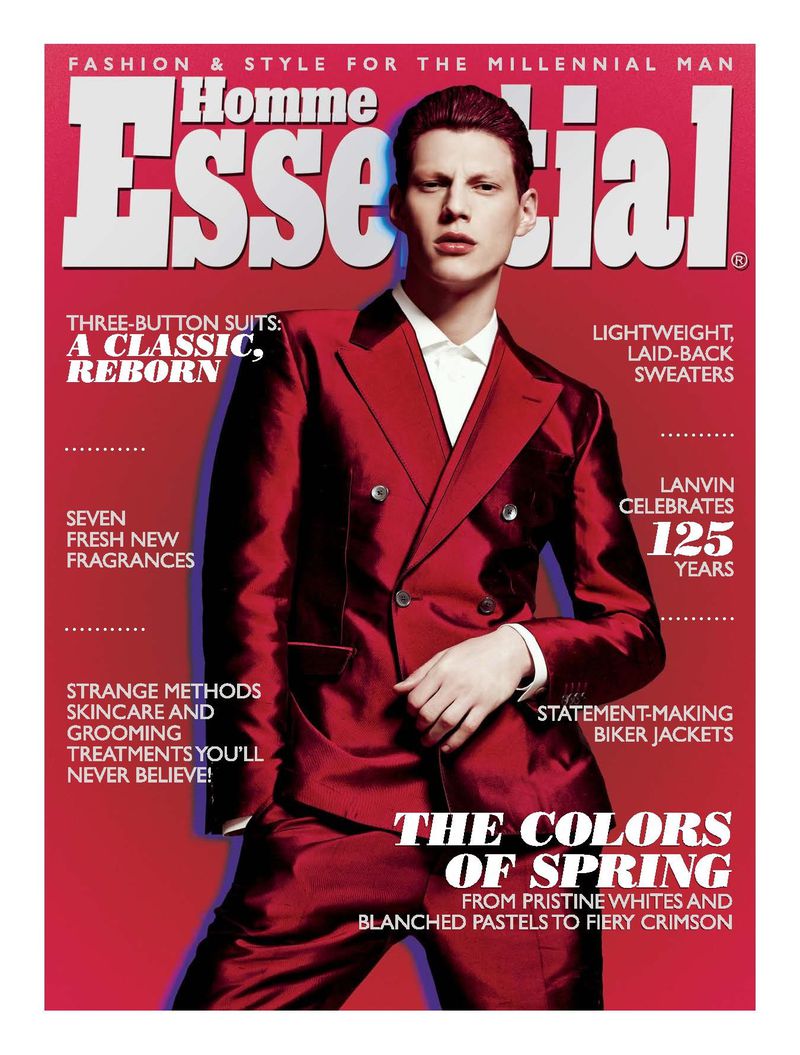 Essential Homme April/May 2014 Cover (Essential Homme)