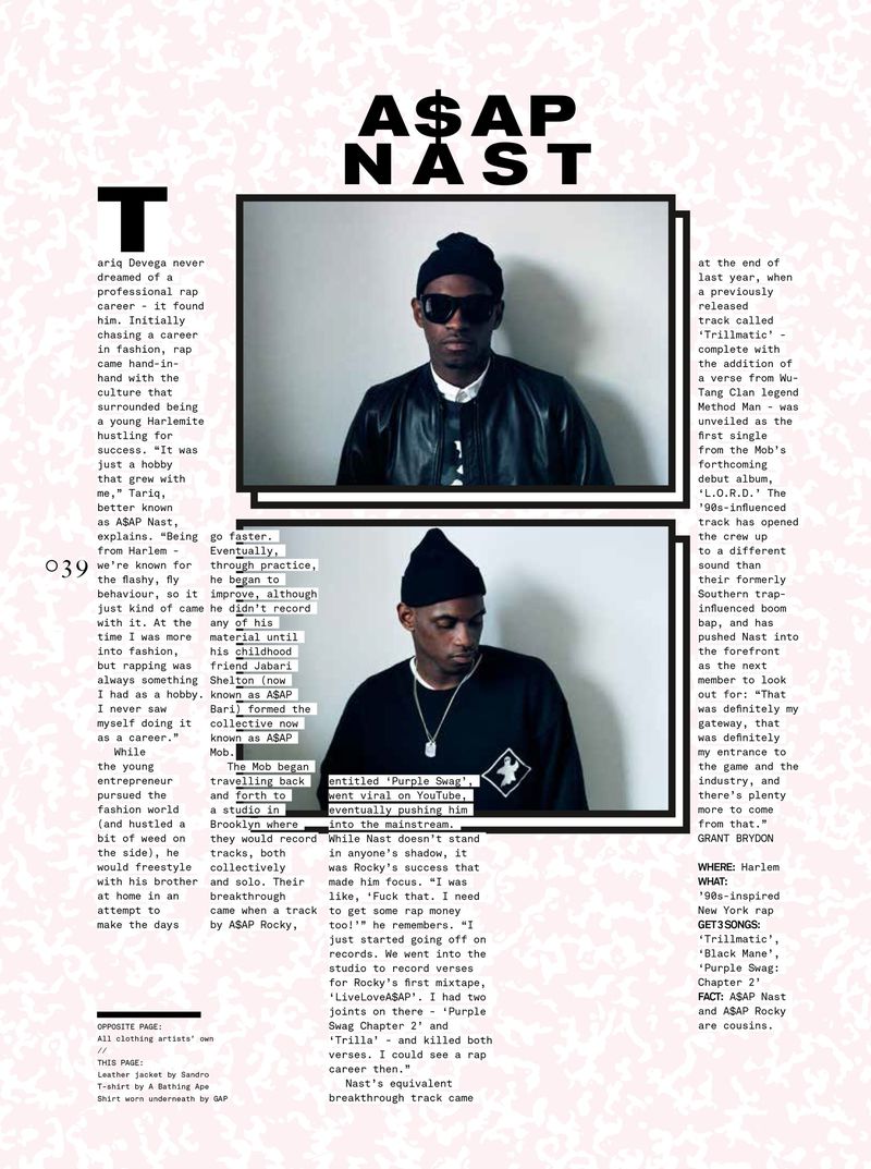 Next Wave - A$AP Nast (Clash Magazine)