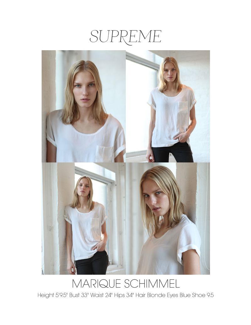 Supreme Models S/S 14 Polaroids/Portraits (Polaroids/Digitals)