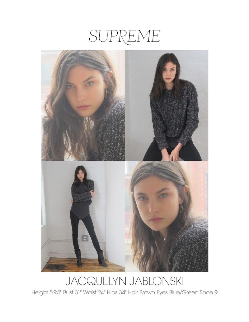 Supreme Models S/S 14 Polaroids/Portraits (Polaroids/Digitals)