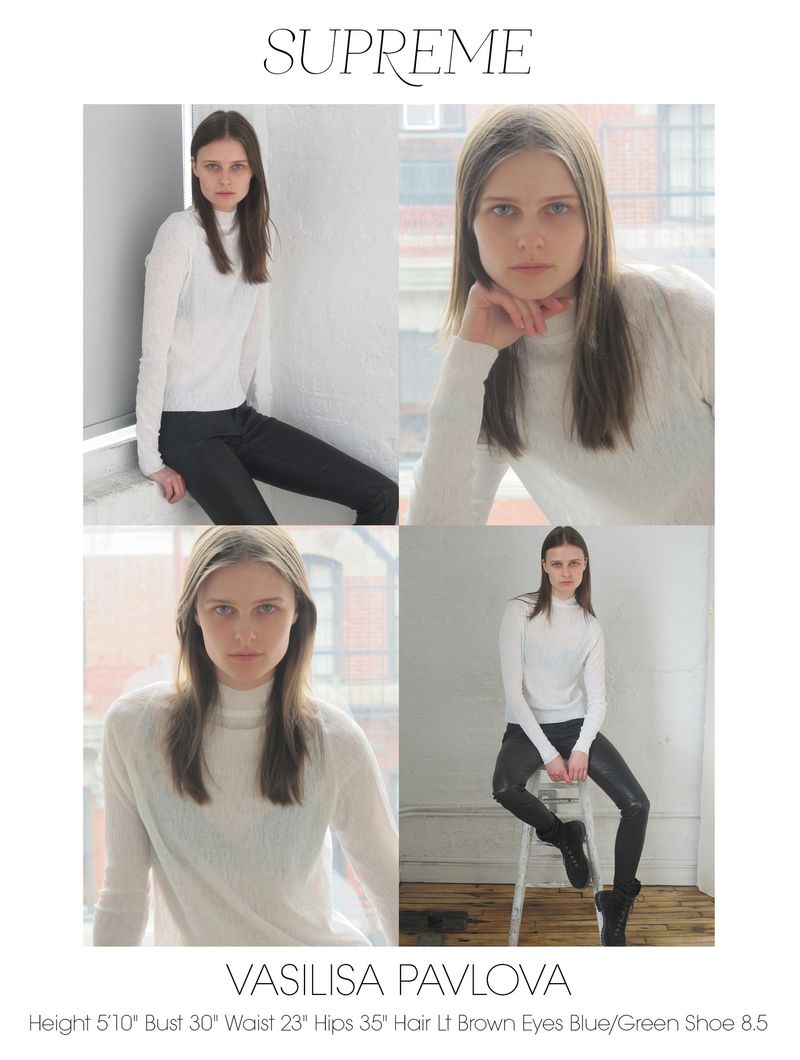 Supreme Models S/S 14 Polaroids/Portraits (Polaroids-Digitals)