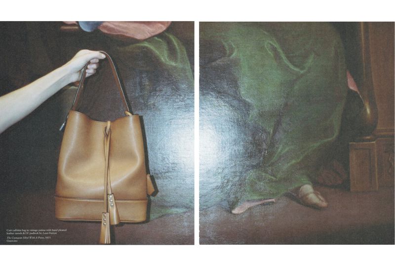 The National Gallery: Lady with Handbag (Pop Magazine)