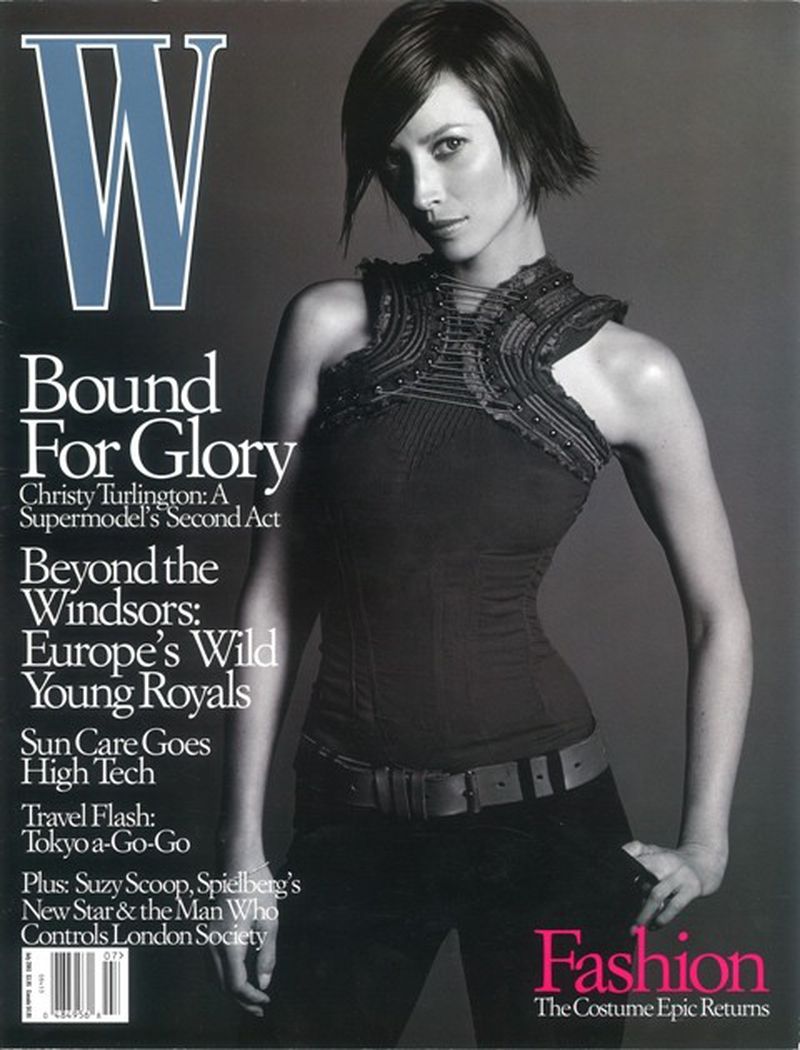 W Magazine July 2001 Cover (W Magazine)