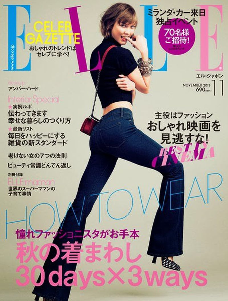 Elle Japan November 2013 Cover (Elle Japan)