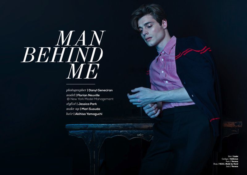 Man Behind Me (Various Editorials)