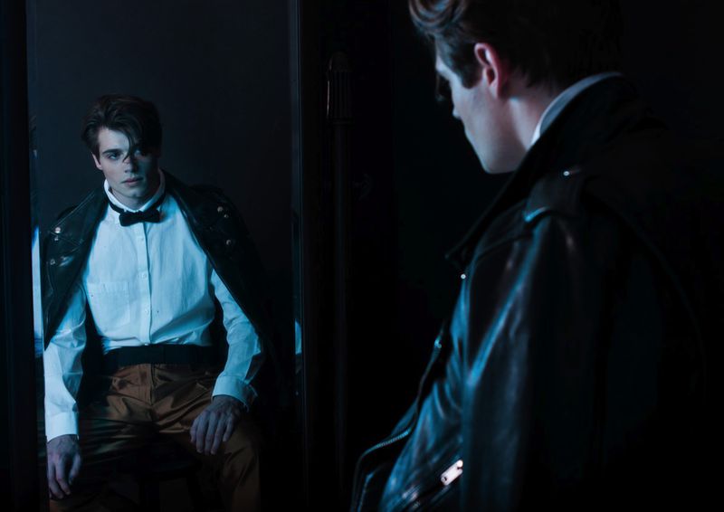 Man Behind Me (Various Editorials)