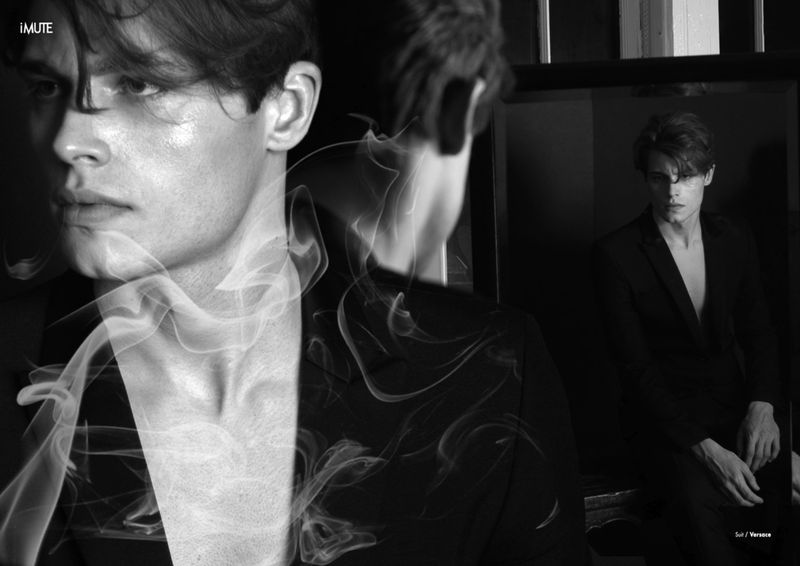 Man Behind Me (Various Editorials)