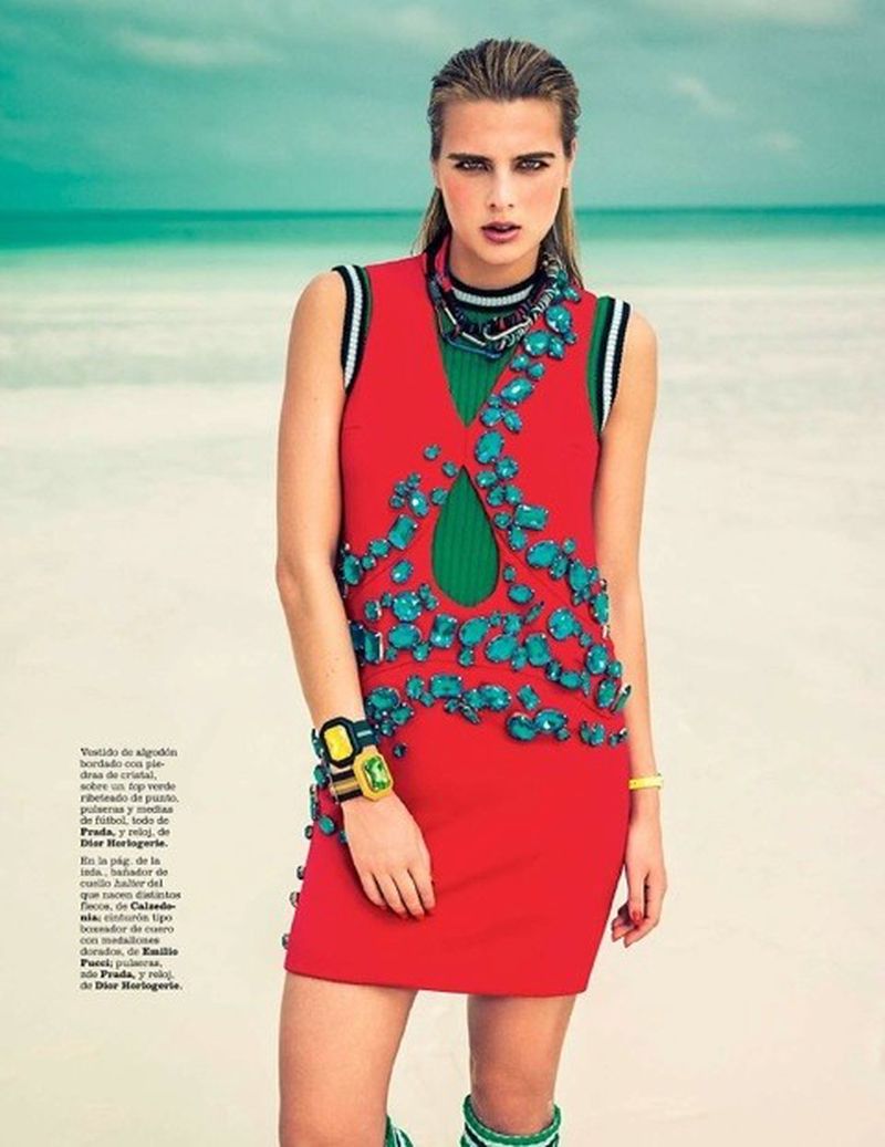 Acid Beach (Marie Claire Spain)