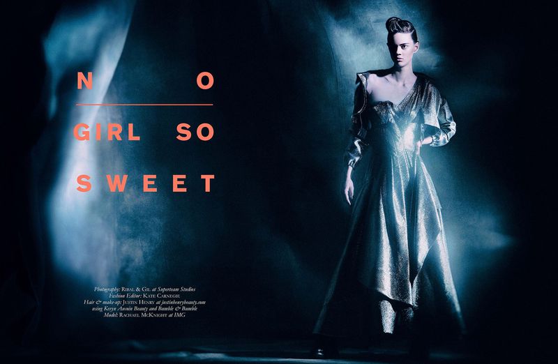 no girl so sweeet (Black Magazine)