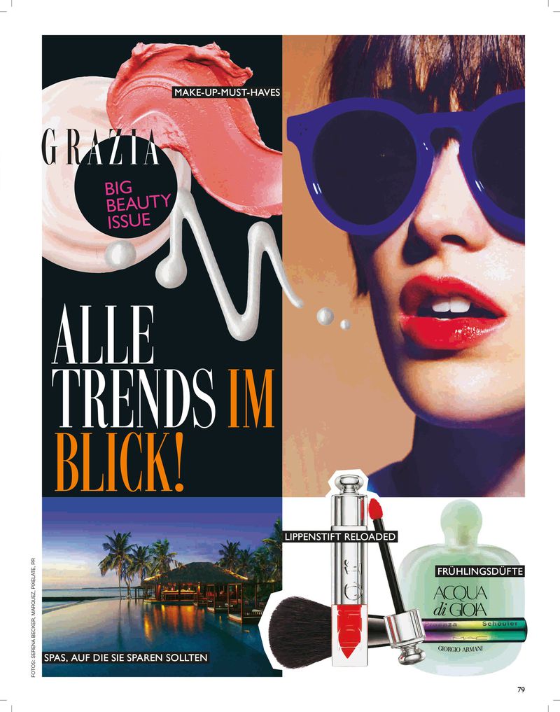 Blick Punkt Mund (Grazia Germany)