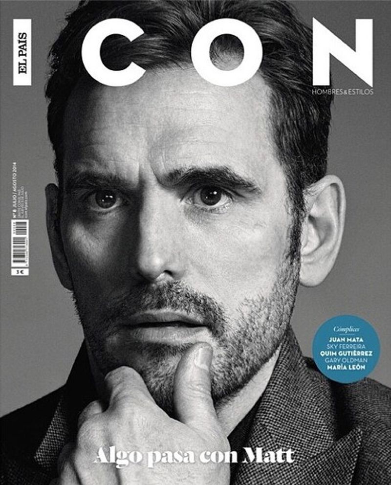 El Pais Icon Magazine July 2014 Covers with MATT DILLON (El Pais Icon ...