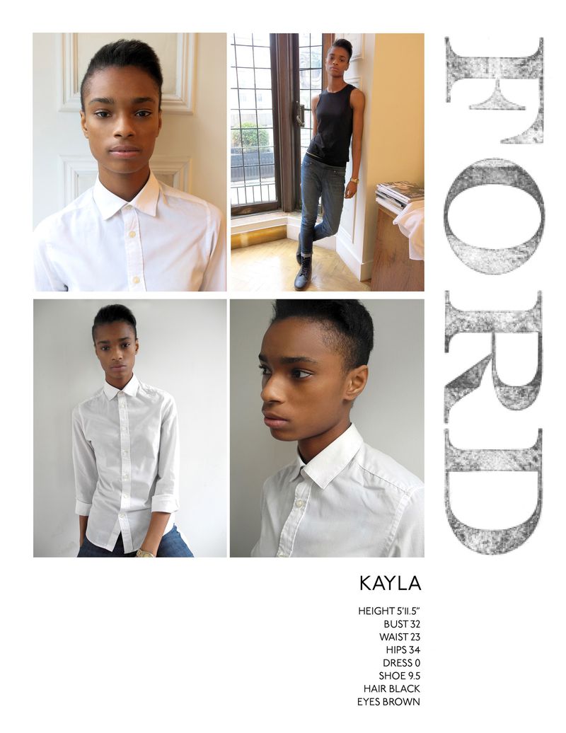 Ford Models NY S/S 14 Polaroids/Portraits Part 2 (Polaroids-Digitals)