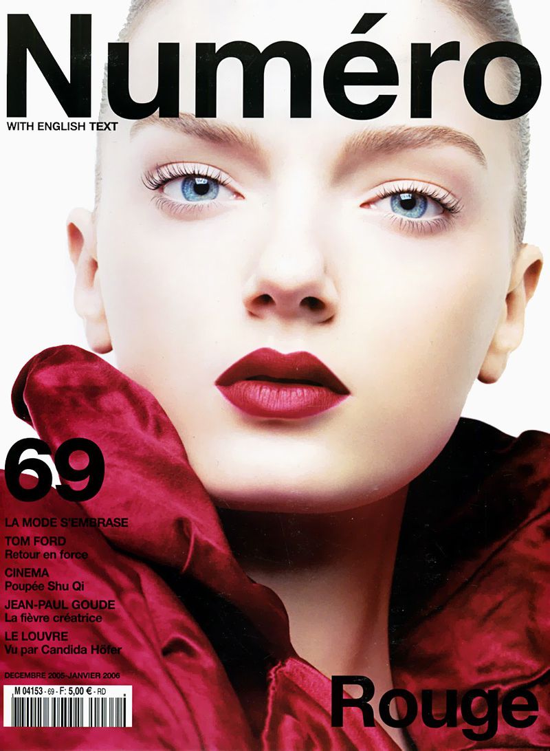 Numero December 2006 Cover (Numéro France)