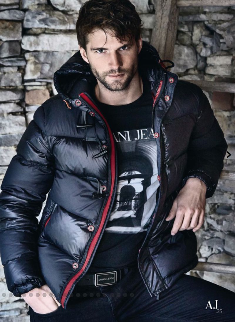 Armani Jeans Fall Winter 2014/15 Campaign and Lookbook (Armani Jeans)