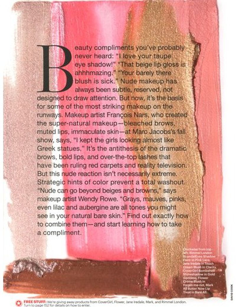 Beyond Beige (Allure Magazine)
