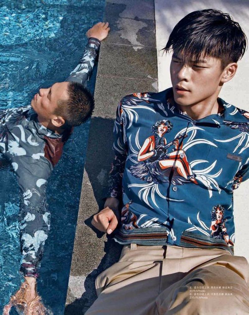 Shining Holiday for Men's Joker Magazine (Various Editorials)
