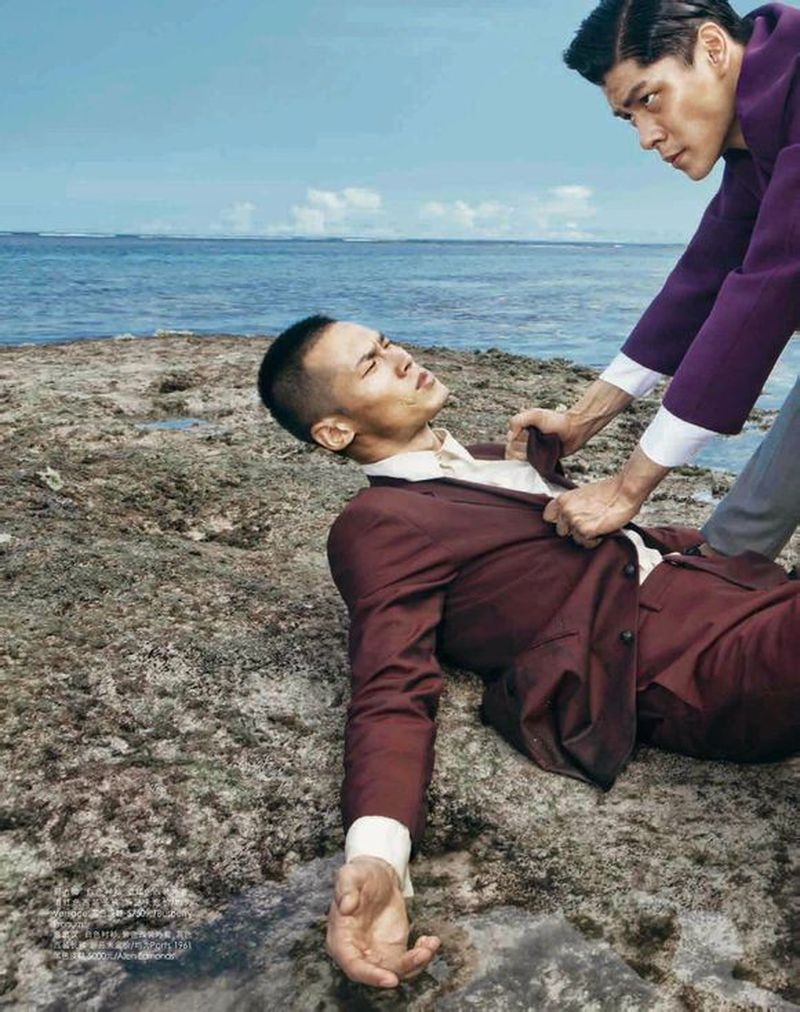 Shining Holiday for Men's Joker Magazine (Various Editorials)