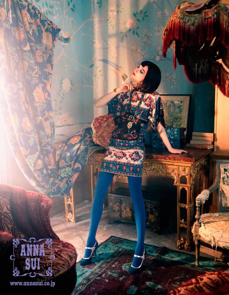 Anna Sui Fall/ Winter 2014 Campaign (Anna Sui)