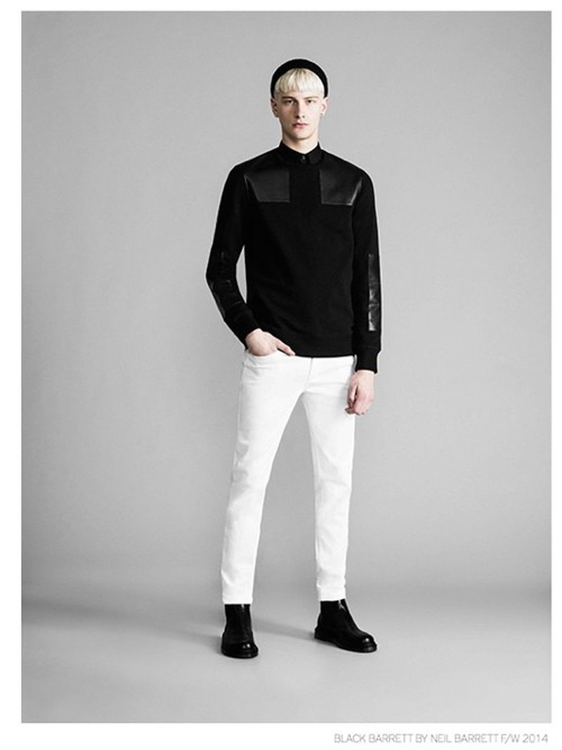 Black Barrett by Neil Barrett F/W14 Collection Lookbook (Neil Barrett)